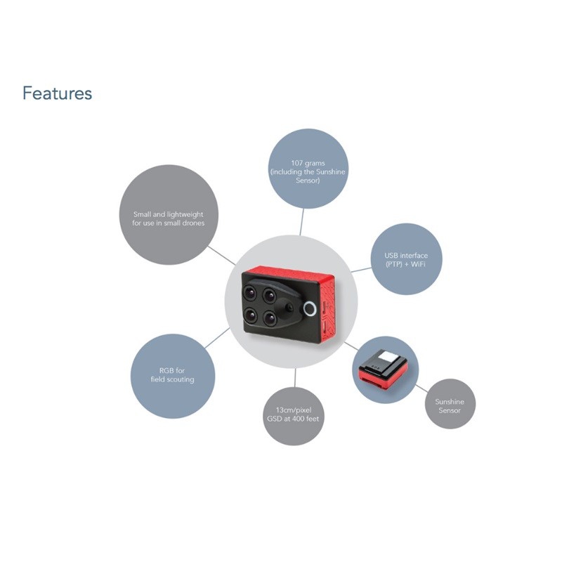 Parrot Sequoia Sensor | For sale or hire by Survey Instrument Services