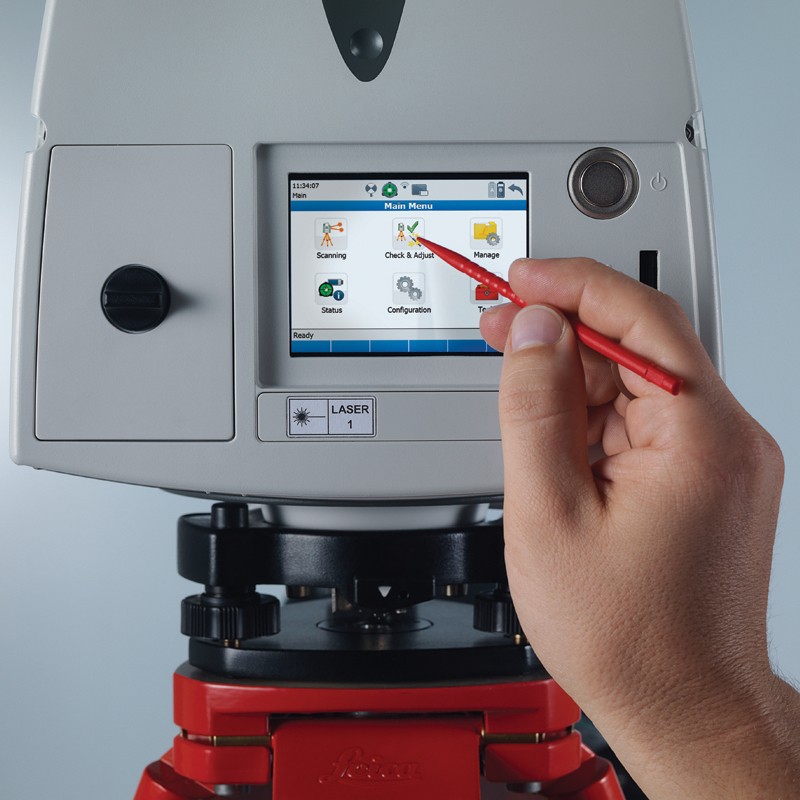 Leica ScanStation P40 - For sale or hire by Survey Instrument Services